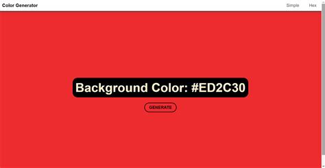 github dereksym color generator a simple javascript color generator