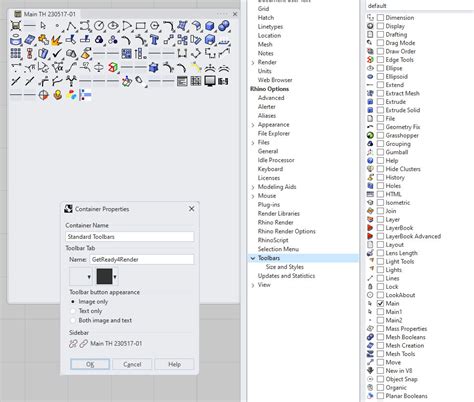 Toolbar Edit Button Missing Rhino For Windows Mcneel Forum
