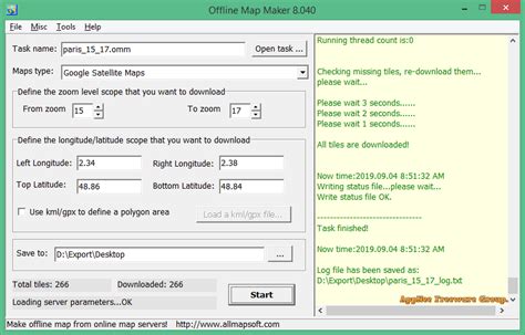 [v8 x] offline map maker download and make a offline map of your city