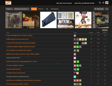 Dark Theme Revised Blender Artists Website Support Blender Artists Community