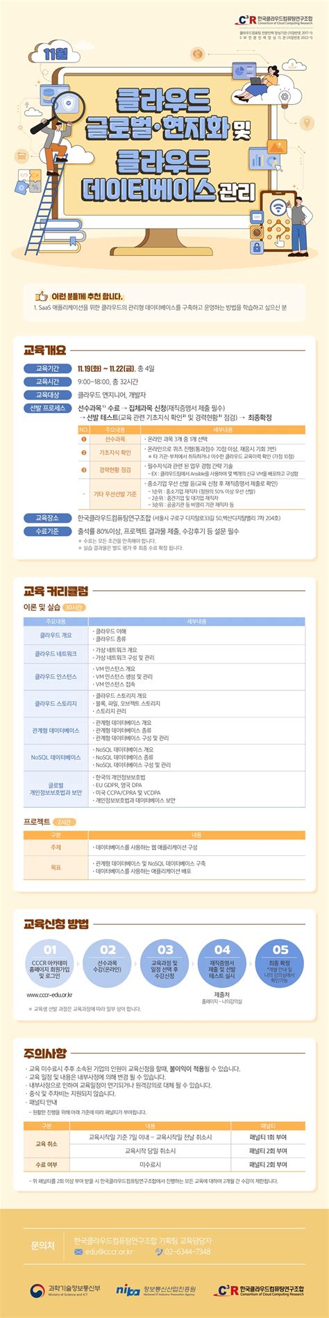 공모전대외활동 재직자 대상 클라우드 글로벌‧현지화 및 클라우드 데