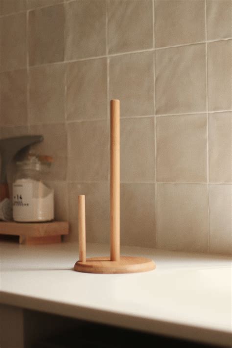 Suporte Para Papel Toalha Bambu Casacobre