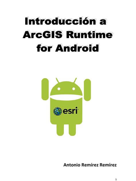 Arcgis Runtime Sdk For Android Pdf Arte Informática