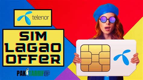 Telenor Sim Lagao Offer Updated 2024 Telenor Band Sim Offer Details