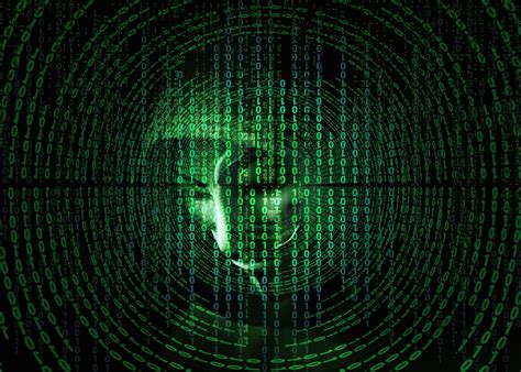 Matrix Binaire Code Cyber Hacker Achtergrond 4k 3840x2743 Wallpaper