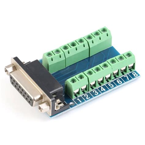 Db15 Female Breakout Board
