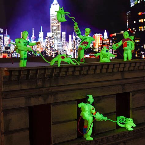 Ghostbusters Kenner Classics The Real Ghostbusters Ecto Glow Heroes Collectors Set Hasbro Pulse