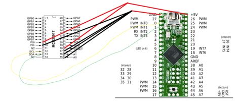 Did I Fry My Mcp23017 Or Is My Hookup Wrong Teensy Forum