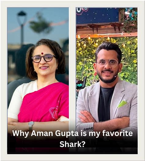 Riti Rani Singh On Linkedin I Admire Aman Gupta On Shark Tank For His