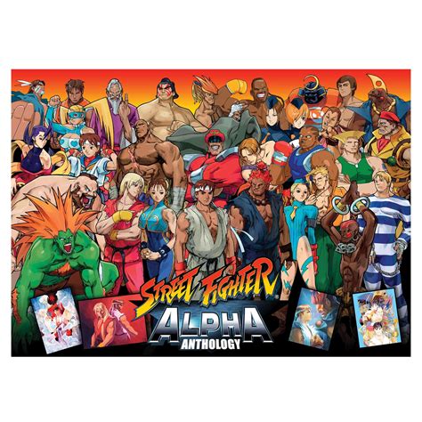 Street Fighter Collage 1000 Piece Jigsaw Puzzle Free Shipping
