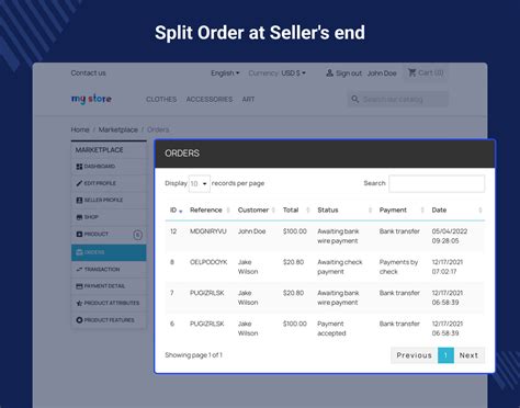 PrestaShop Marketplace Cart And Order Split Multivendor Addon WebKul