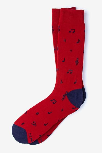 Music Notes Socks Musical Socks