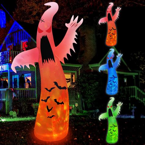 12ft Giant Halloween Inflatables Ghost Outdoor Decorations