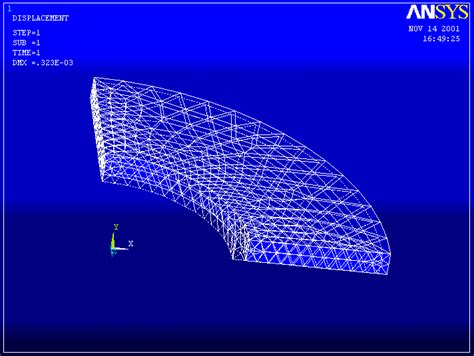 Axisymmetric Analysis A Problem In Which The Geometry Loadings Boundary Conditions And