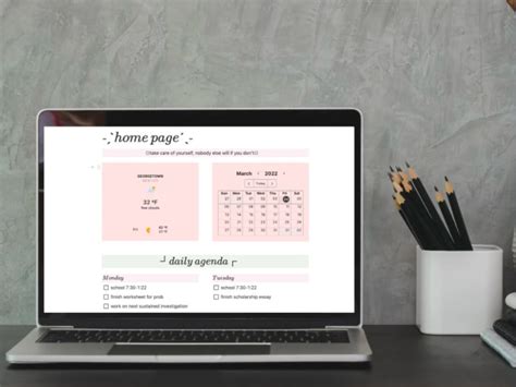 Create An Aesthetically Pleasing Notion Planner By Makaylamdg Fiverr