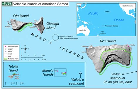 Usgs Volcano Map