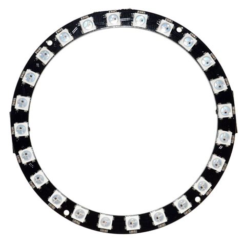 24 Bit Ws2812 5050 Rgb Led Built In Full Color Driving Lights Circular Development Board Darkoct02