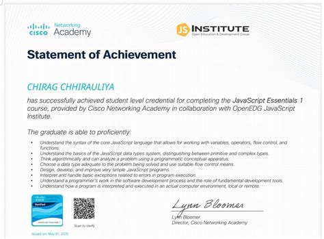javascriptessentials cisco openedgjavascriptinstitute programming… chirag chhirauliya
