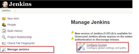 Configuration In Jenkins