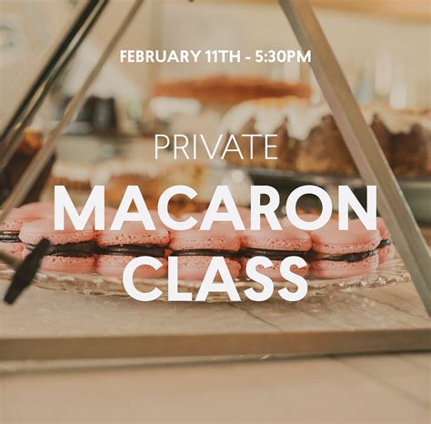 Private Macaron Class Sold Out The Fox And Pantry