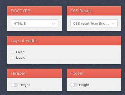 20 Online Css3 Menu Layout And Code Generators Idevie