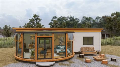 A Remarkable 40ft Shipping Container House Model