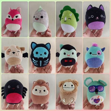 Kellytoy Squishmallows Clipskeychain Mcdo Happymeal Collection