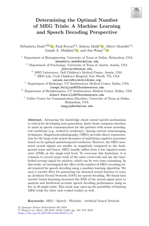 Pdf Determining The Optimal Number Of Meg Trials A Machine Learning
