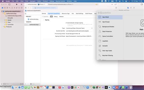 Ios Why Do I Not Have Gamecenter Option In My List Of Capabilities