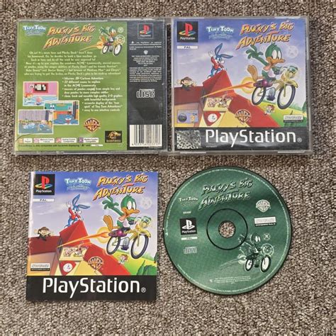 Tiny Toon Adventures Pluckys Big Adventure Sony Playstation Ps1 Complete £39 99 Picclick Uk