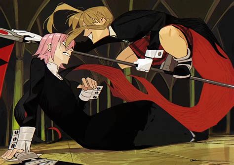 Maka Albarn And Crona Soul Eater Drawn By Dingnin Danbooru