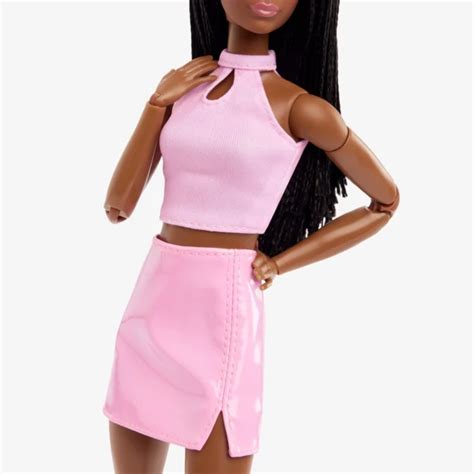Mattel Barbie Looks Original 21 Long Black Hair With Braids Wave 4