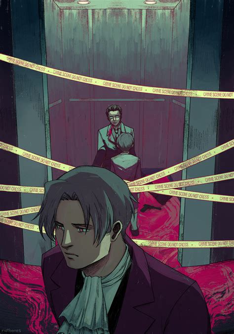 Miles Edgeworth And Gregory Edgeworth Ace Attorney And 1 More Drawn