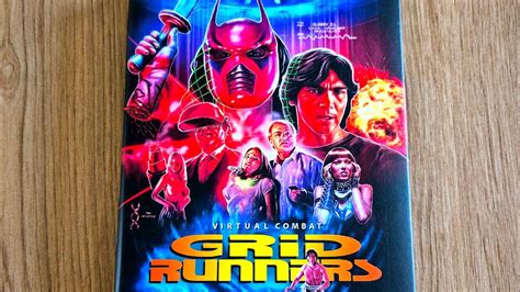 Grid Runners Virtual Combat 1995 Limited Uncut Blu Ray Dvd
