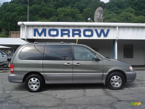 2003 Sage Green Kia Sedona Ex 11257630 Photo 22 Car