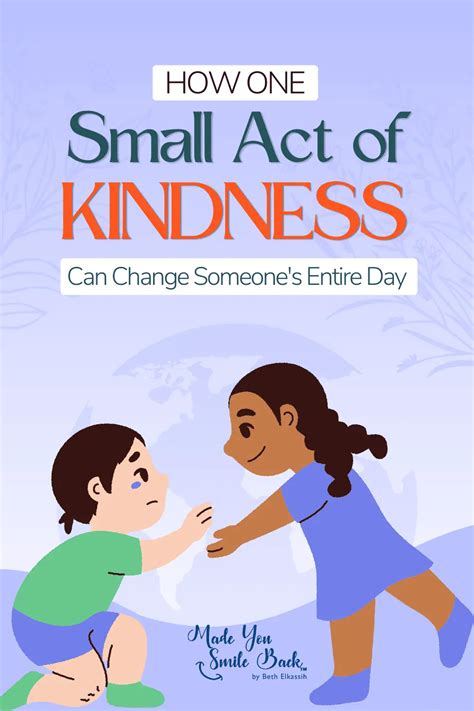 How One Small Act of Kindness Can Change Someone's Entire Day