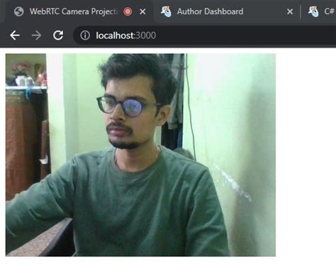 How To Project Camera To Web Browser Using WebRTC