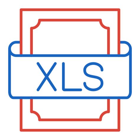 Xls Generic Color Outline Icon