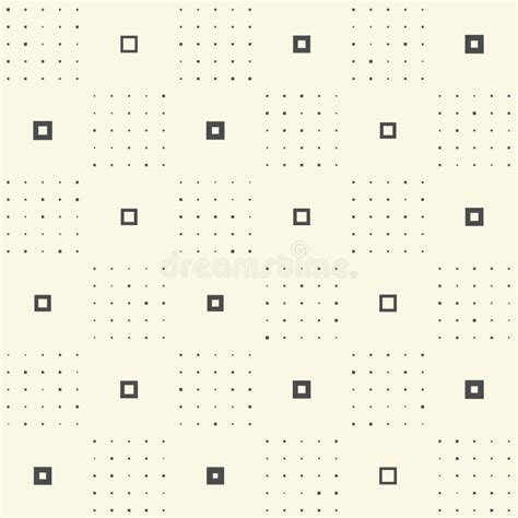 Seamless Square Pattern Stock Vector Illustration Of Mosaic 91965039