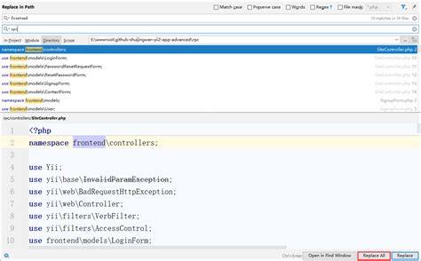 基于 Yiisoftyii2 App Advanced，在 Github 上新建仓库 Yii2 App Advanced，新建远程过程调用