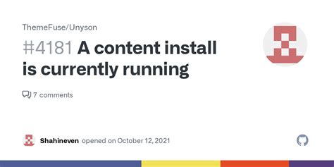 a content install is currently running · issue 4181 · themefuse unyson