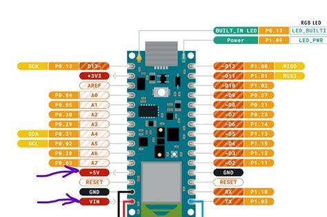 Tension Dalimentation Du Arduino Nano 33 Ble Sense Rev2 Français Arduino Forum