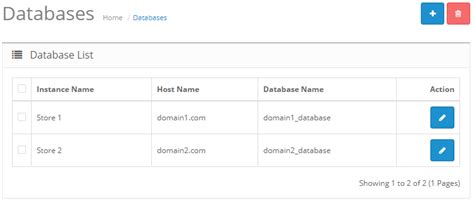 Opencart Switch Database Switch Between Opencart Databases
