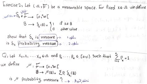 Exercise 2 Let 52 5 Be A Measurable Space For