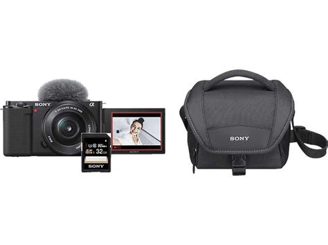 Sony ZV-10E Kit mit Tasche und 32GB SD-Karte nur 549€ bei Media Markt ...