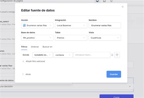 Use A Form Element As A Data Source Baserow Help Baserow