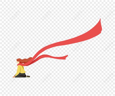 빨간 목도리 Png 일러스트 및 벡터 이미지 무료 다운로드 Lovepik