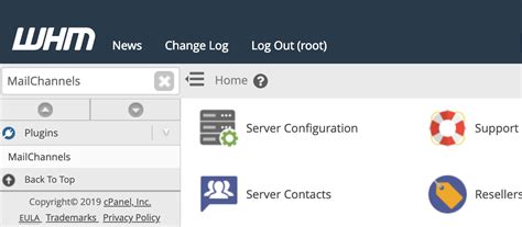 CPanel WHM For MailChannels Outbound Filtering Help Center