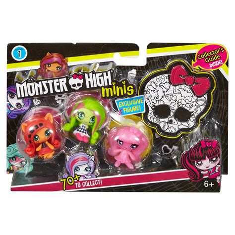 Monster High Minis 3 Pack Multipak Features Getting Ghostly