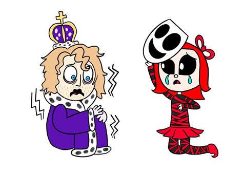 Human Kinger And Gangle By Tazyanadevil On Deviantart